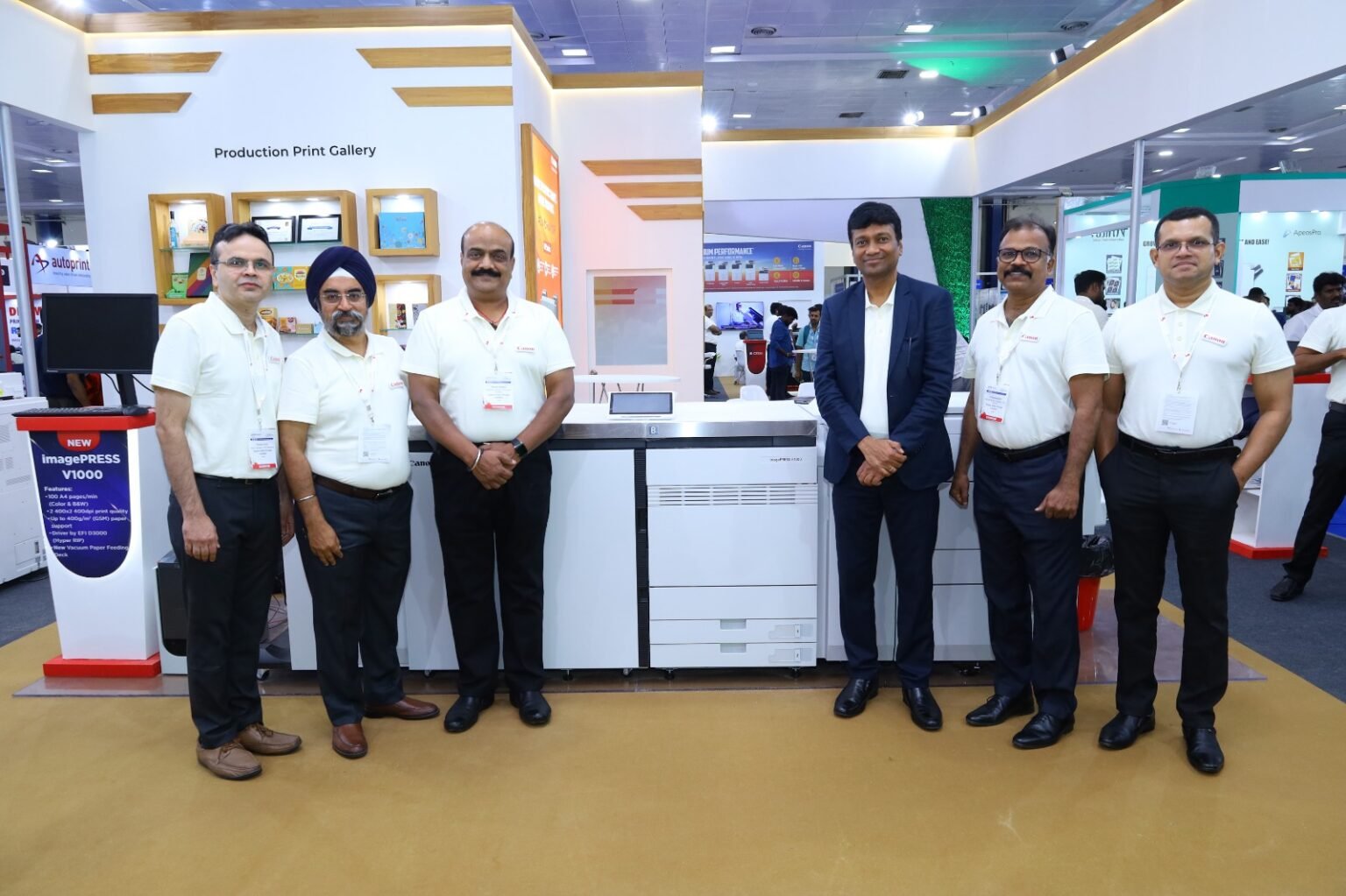 Canon India launches upgraded imagePRESS V1000 with all-new vacuum ...